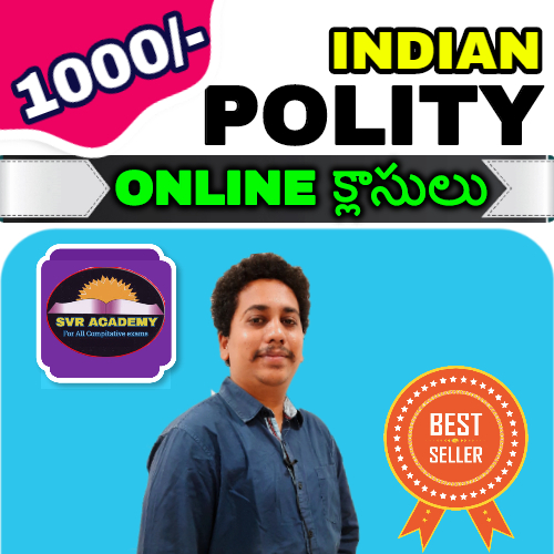 SVR ACADEMY BEST ONLINE COACHING FOR APPSC/TSPSC GROUPS